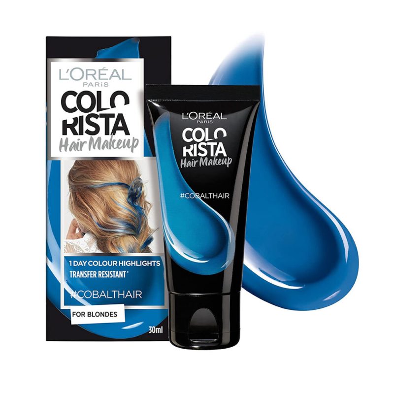 Shop L'oréal Paris Colorista Hair Makeup Cobalt - OzGalore