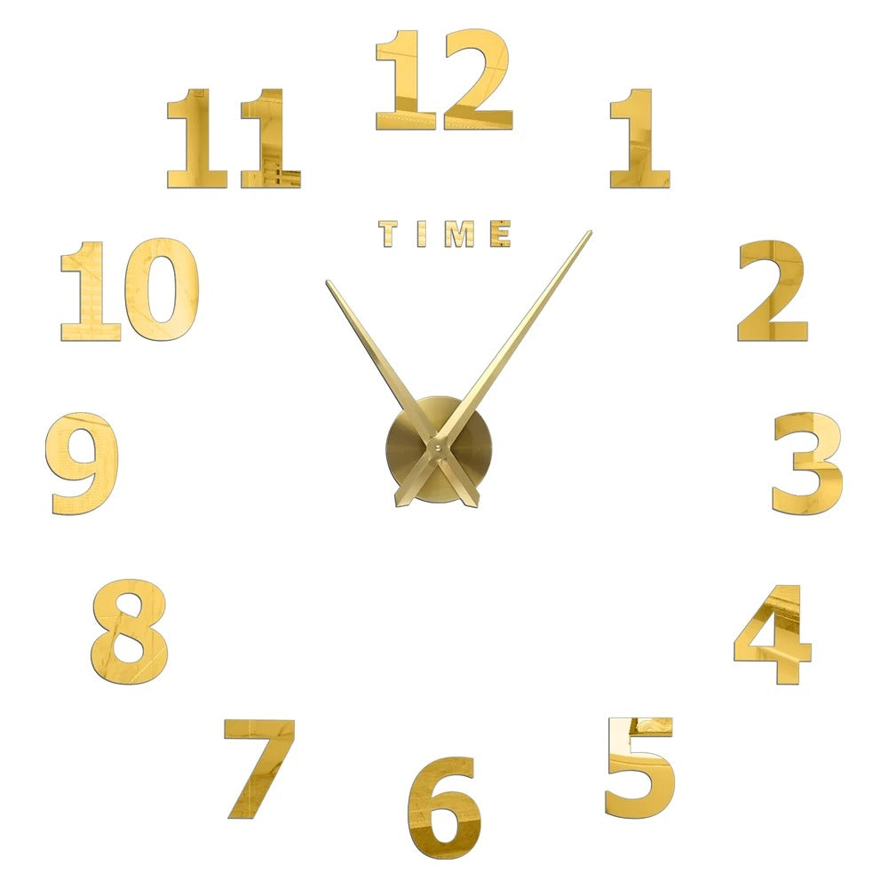 Shop Large Gold Wall Clock - Search New Arrivals | OzGalore